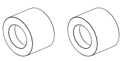 RS7 Main Rotor Head Damper Set- POM | Helicopter Parts \ Parts Goosky ...